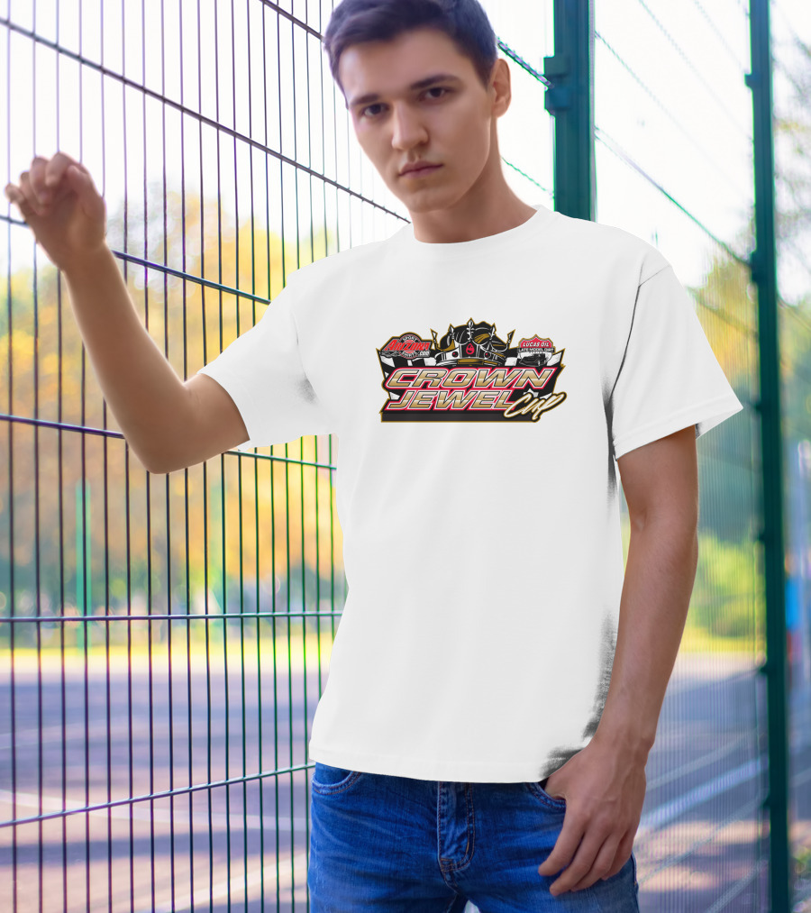 Arizona Speedway Lucas Oil Late Model Dirt Series Crown Jewel Cup T-Shirt
