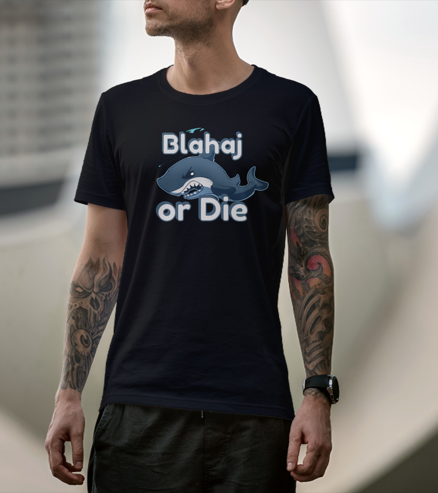 Blahaj Or Die Angry Shark T-Shirt