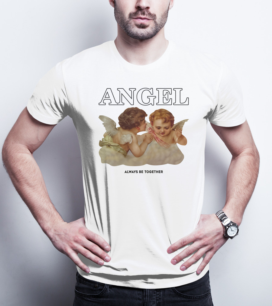 Angel Always Be Together Cherubs T-Shirt
