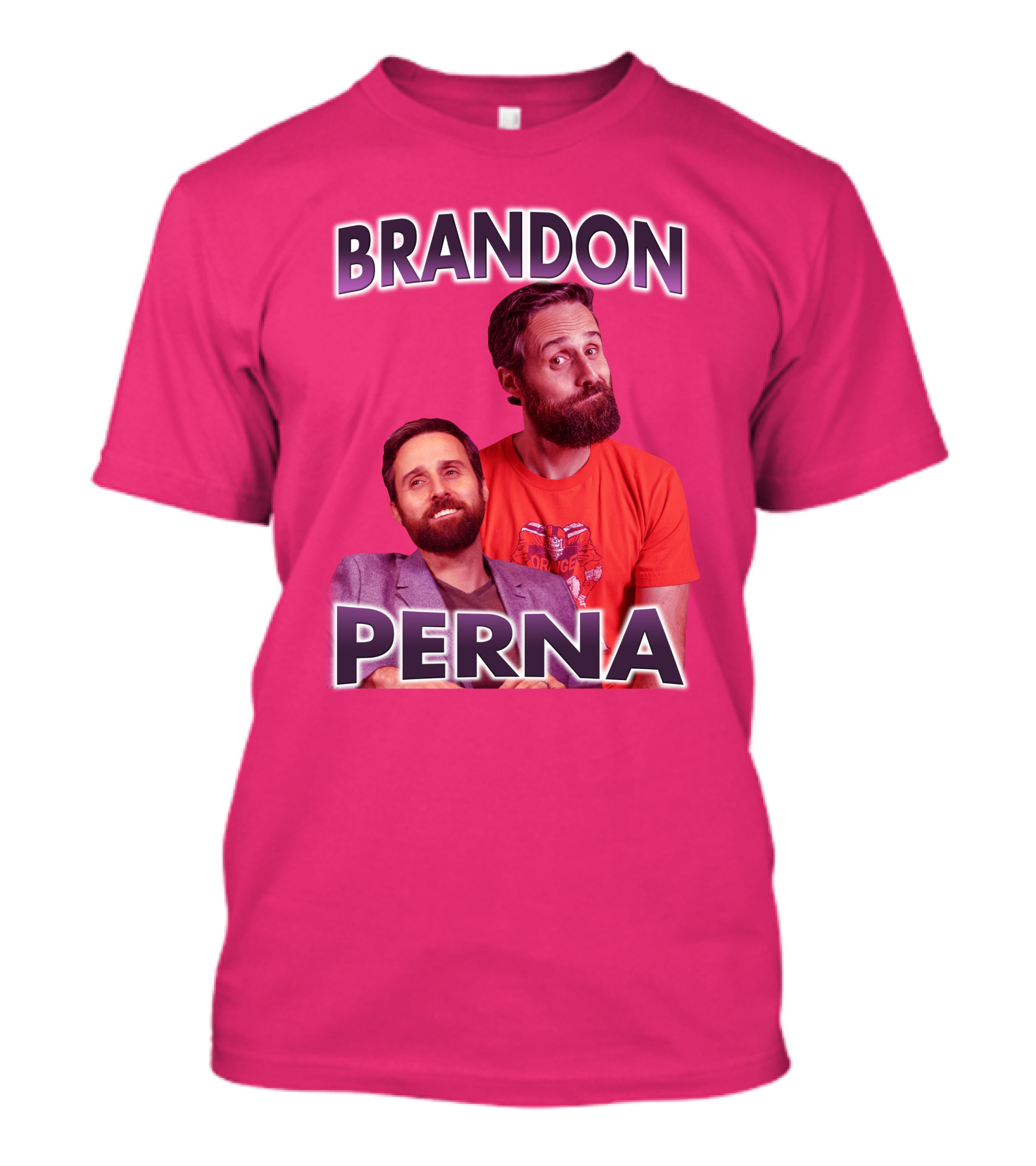 Brandon Perna Sports Humor Icon Duo T-Shirt