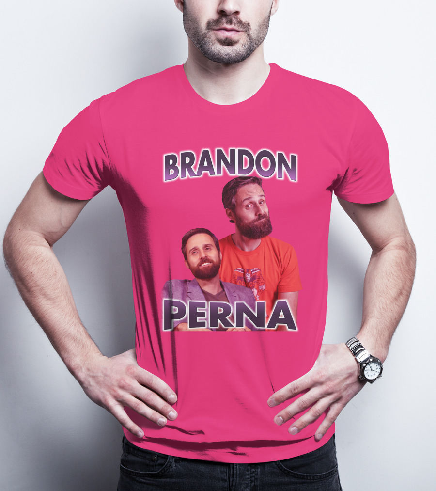 Brandon Perna Sports Humor Icon Duo T-Shirt