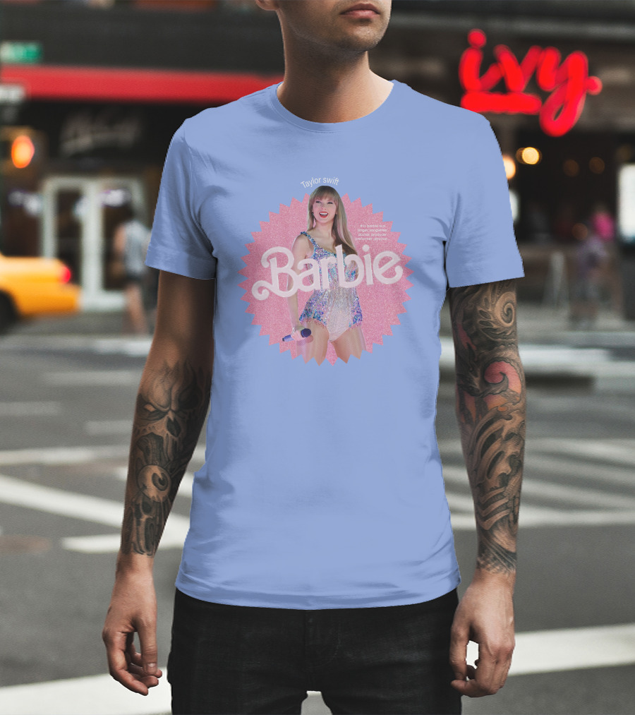 Taylor Swift Barbie Singer Songwriter Doctor Performer T-Shirt