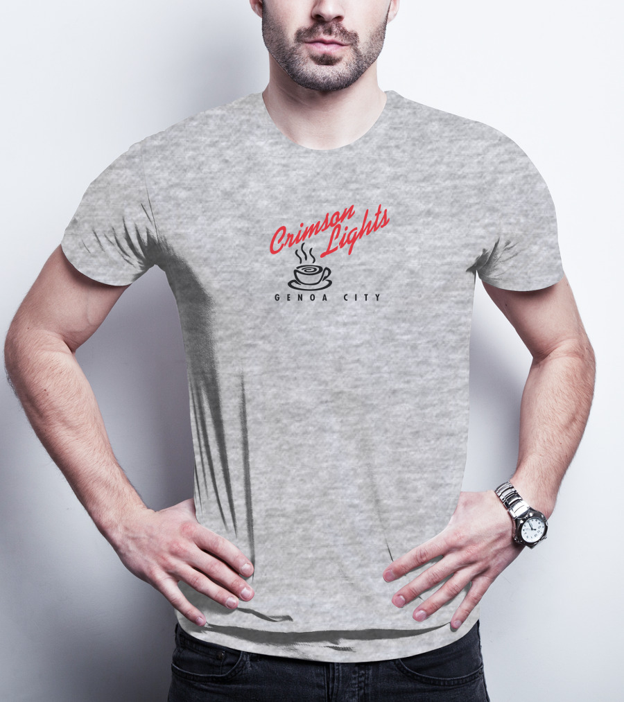 Crimson Lights Coffee Cup Genoa City T-Shirt
