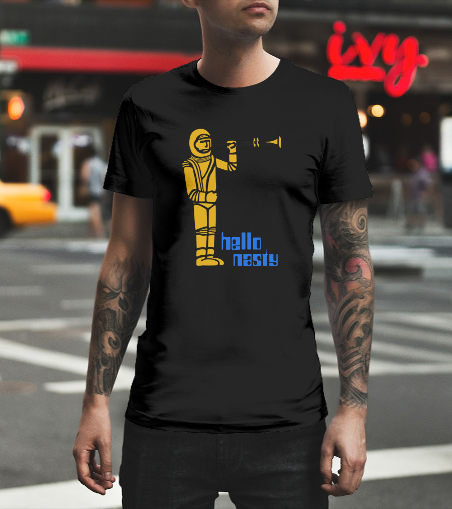 Beastie Boys Hello Nasty Astronaut With Horn T-Shirt