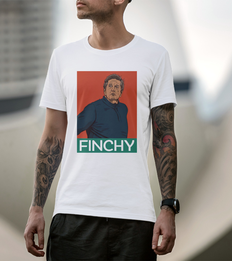 Kat Wearing Finchy Graphs Merch T-Shirt