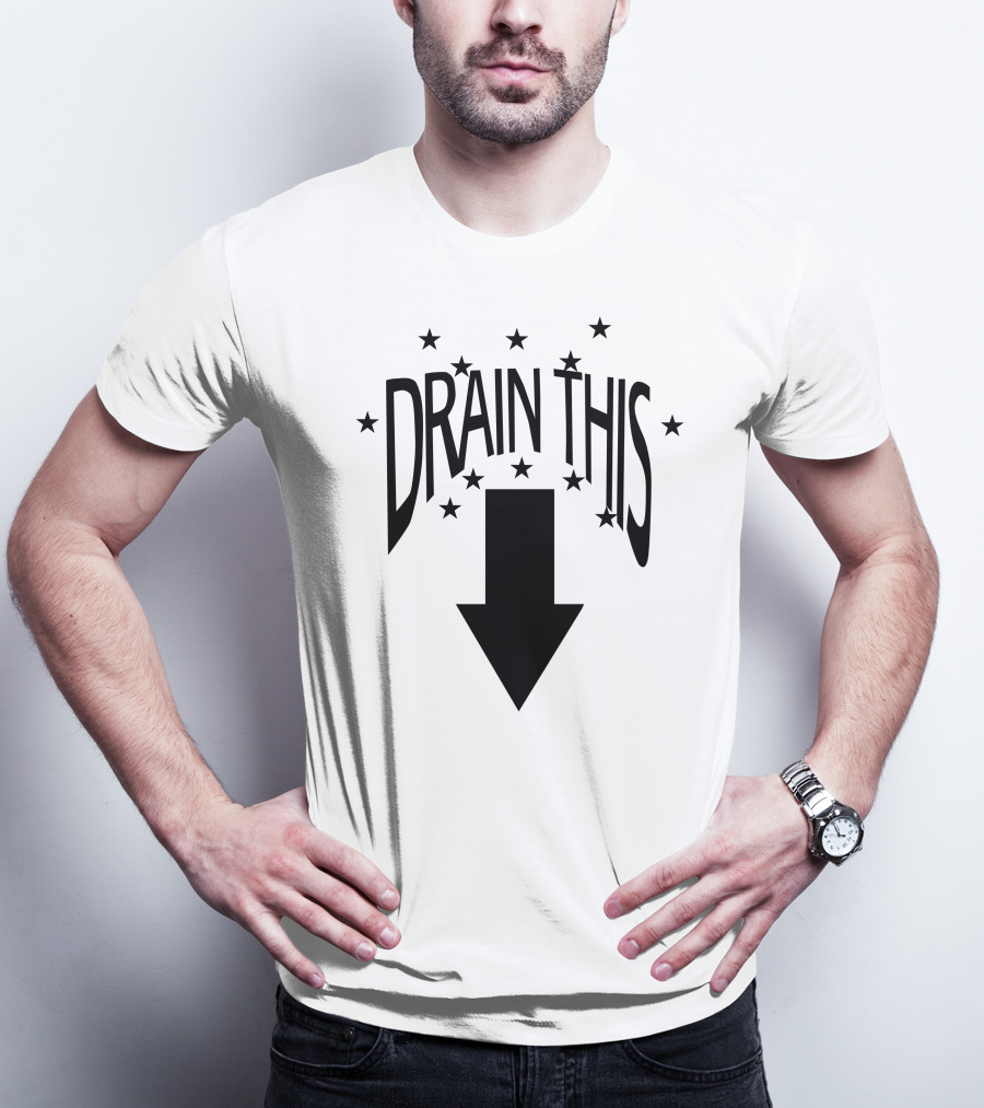 Rafastinks Drain This Arrow Stars T-Shirt