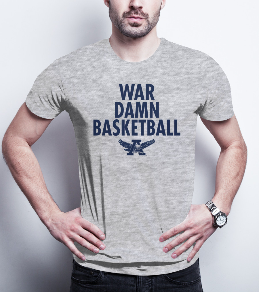 Auburn War Damn Basketball Eagle T-Shirt