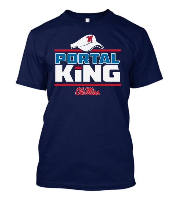 Lane Kiffin Ole Miss Portal King Football Iconic Hat T-Shirt