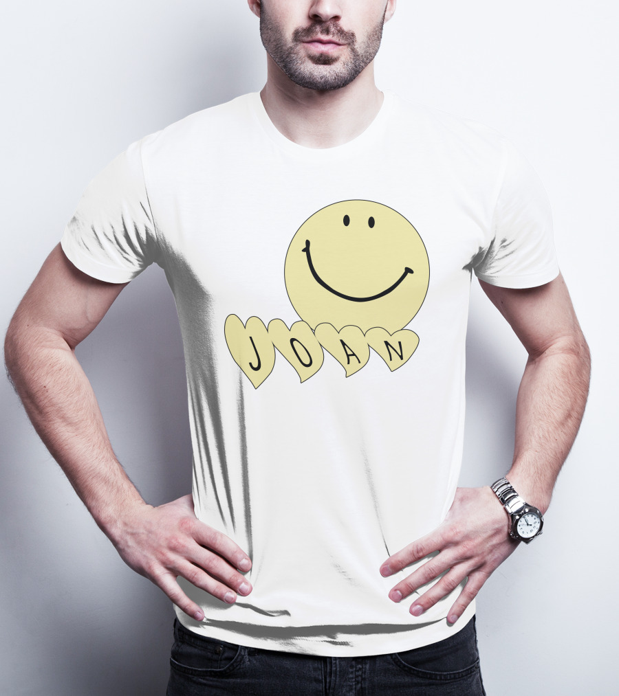 Happyhead Smiley Face Joan Love Hearts T-Shirt