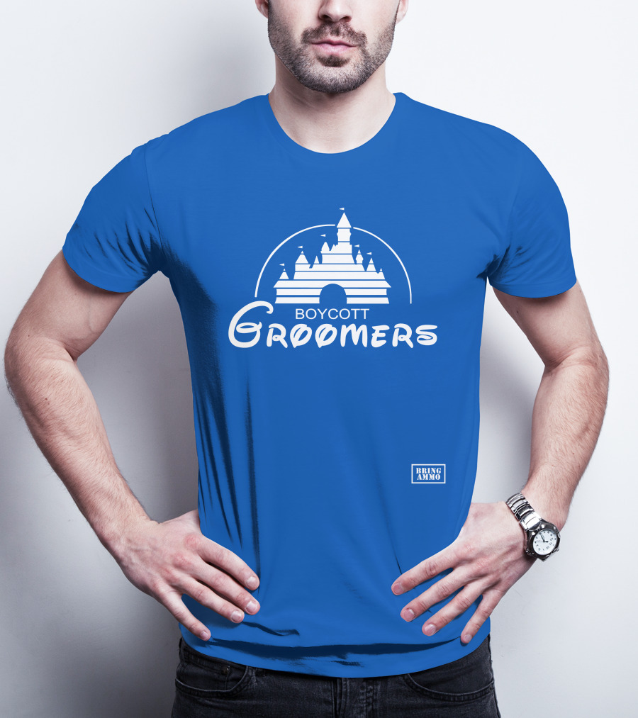 Boycott Groomers Bring Ammo Castle T-Shirt