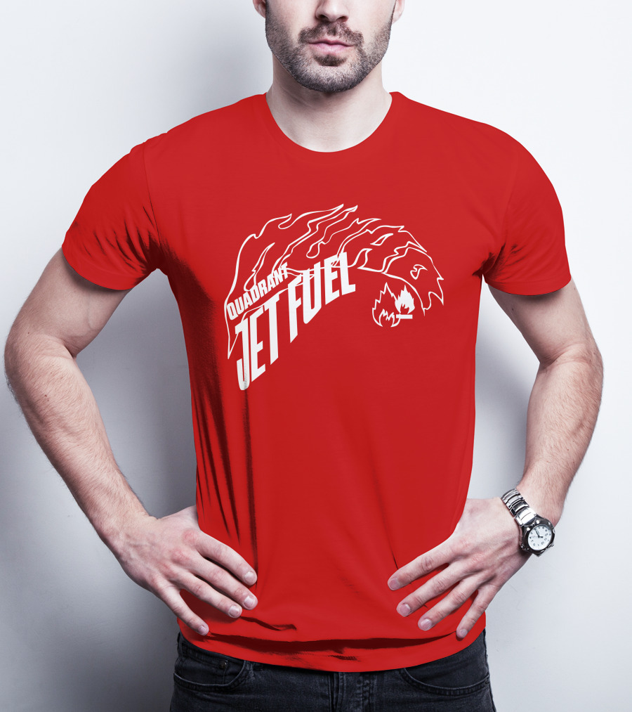 Quadrant Jet Fuel Flame T-Shirt