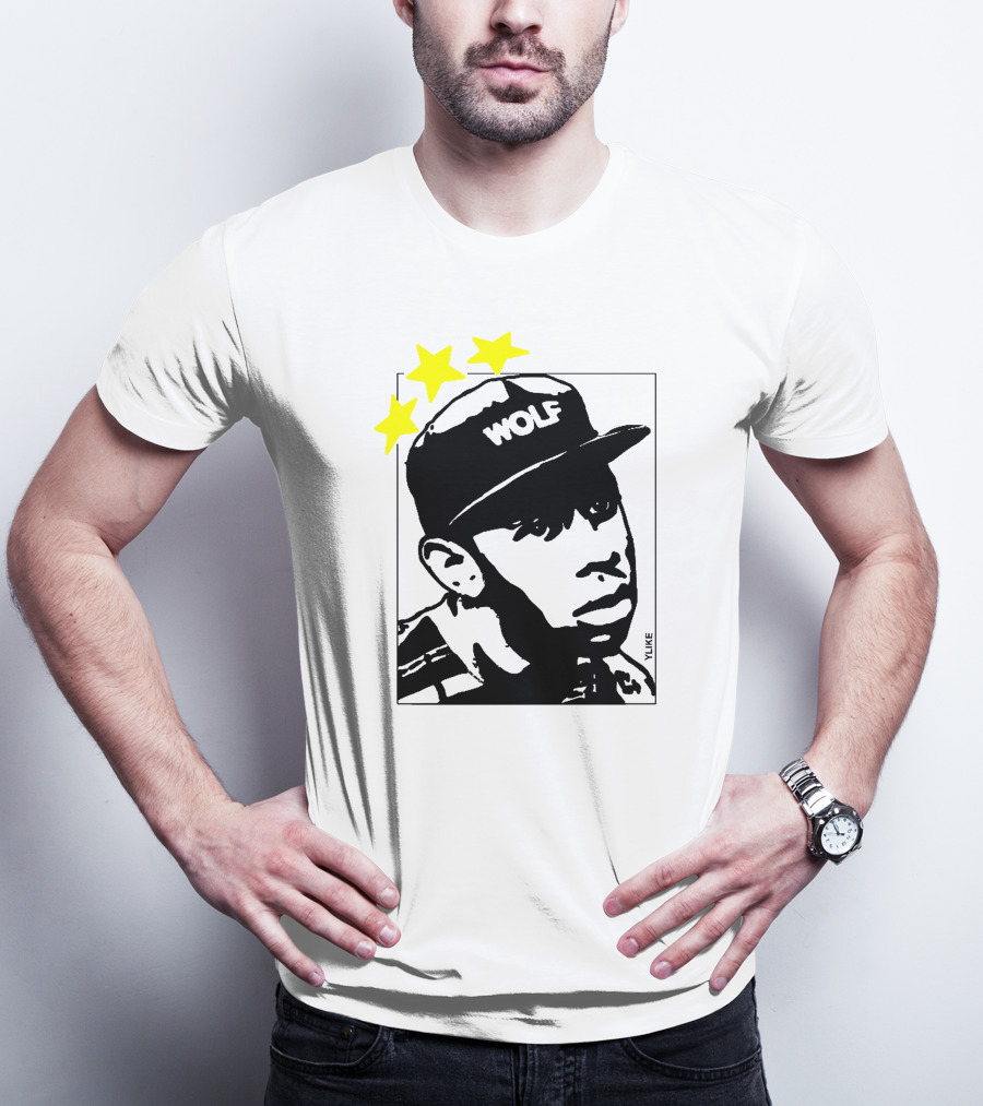 I <3 TYLER WOLF Hat Yellow Stars T-Shirt