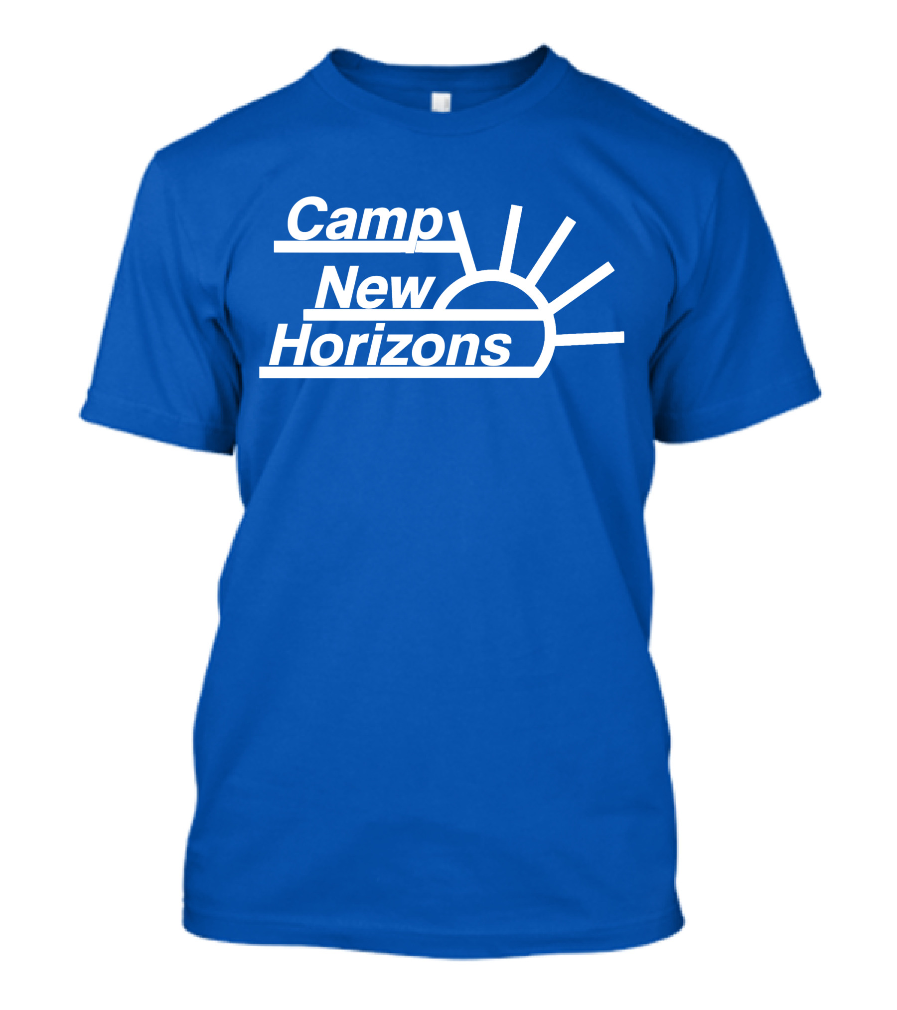 Camp New Horizons Camper Sunrise T-Shirt