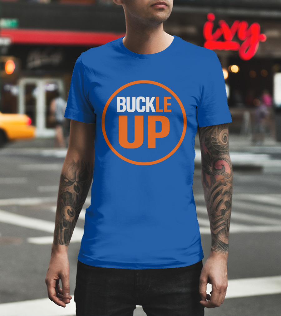 Mets Manager Buck Showalter Buckle Up New York Baseball Fan Spirit T-Shirt