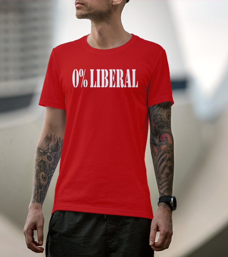 Real Bryson Gray 0% Liberal T-Shirt