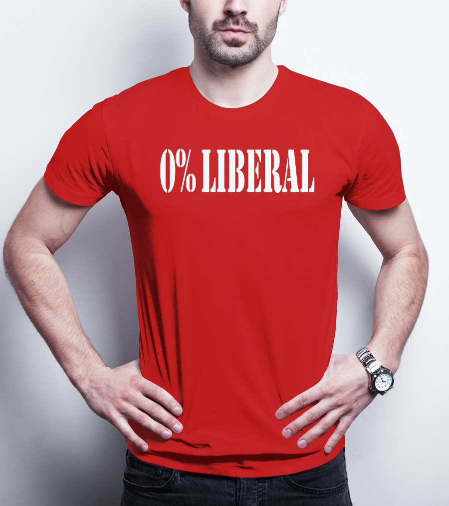 Real Bryson Gray 0% Liberal T-Shirt