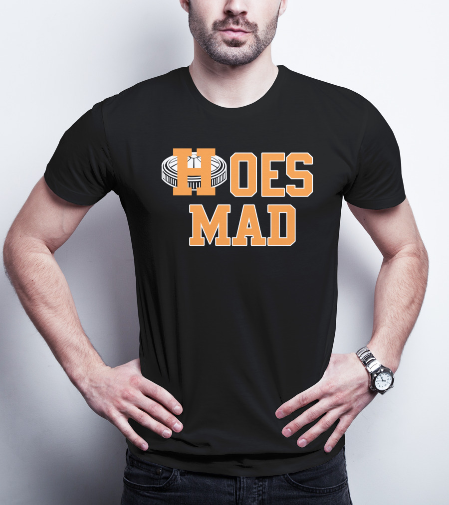 Southern Delicacyltd Hoes Mad Text With Wheel Visual T-Shirt