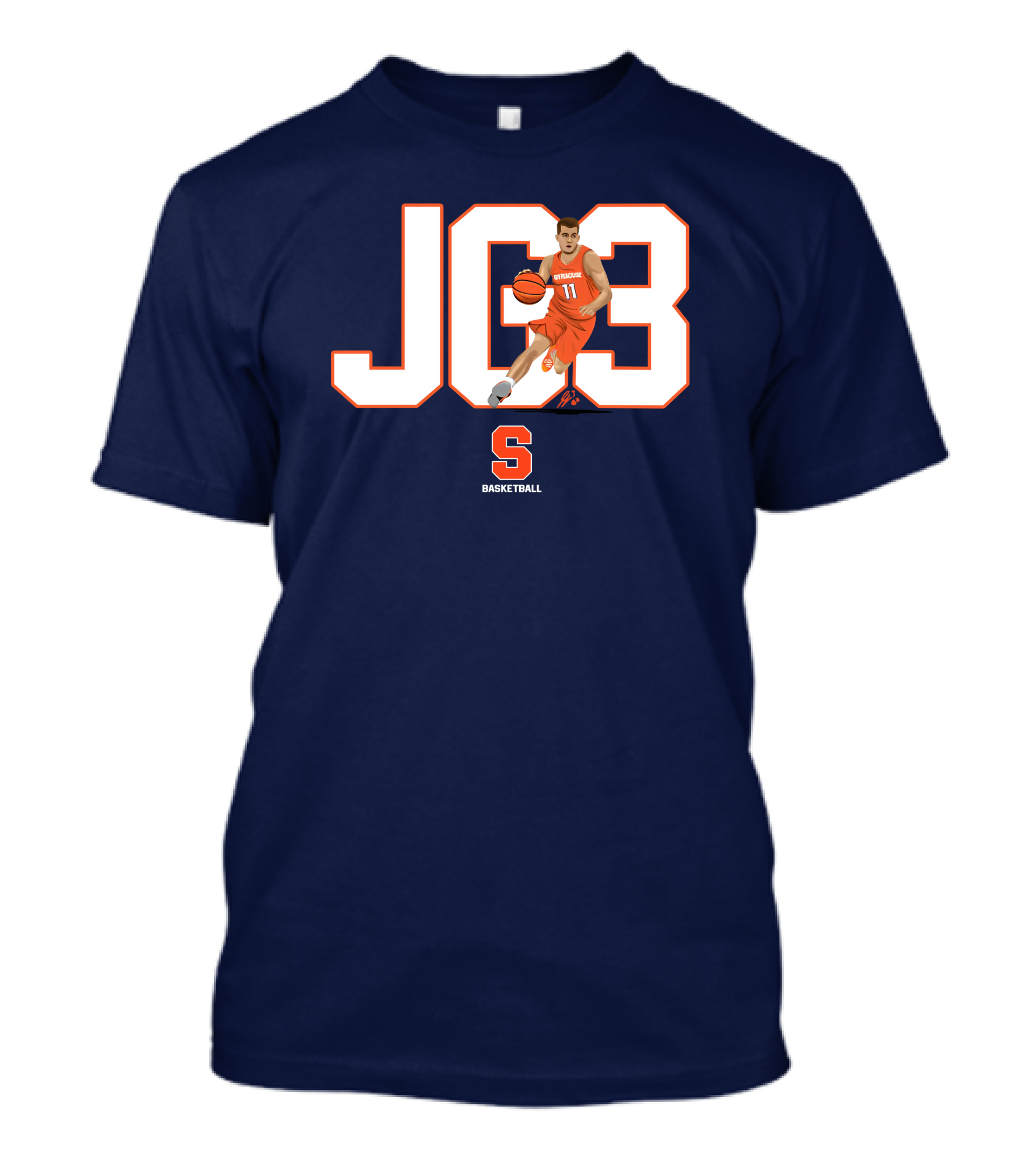 JG3 Joe Girard Syracuse S Basketball The Players Trunk Collaboration T-Shirt