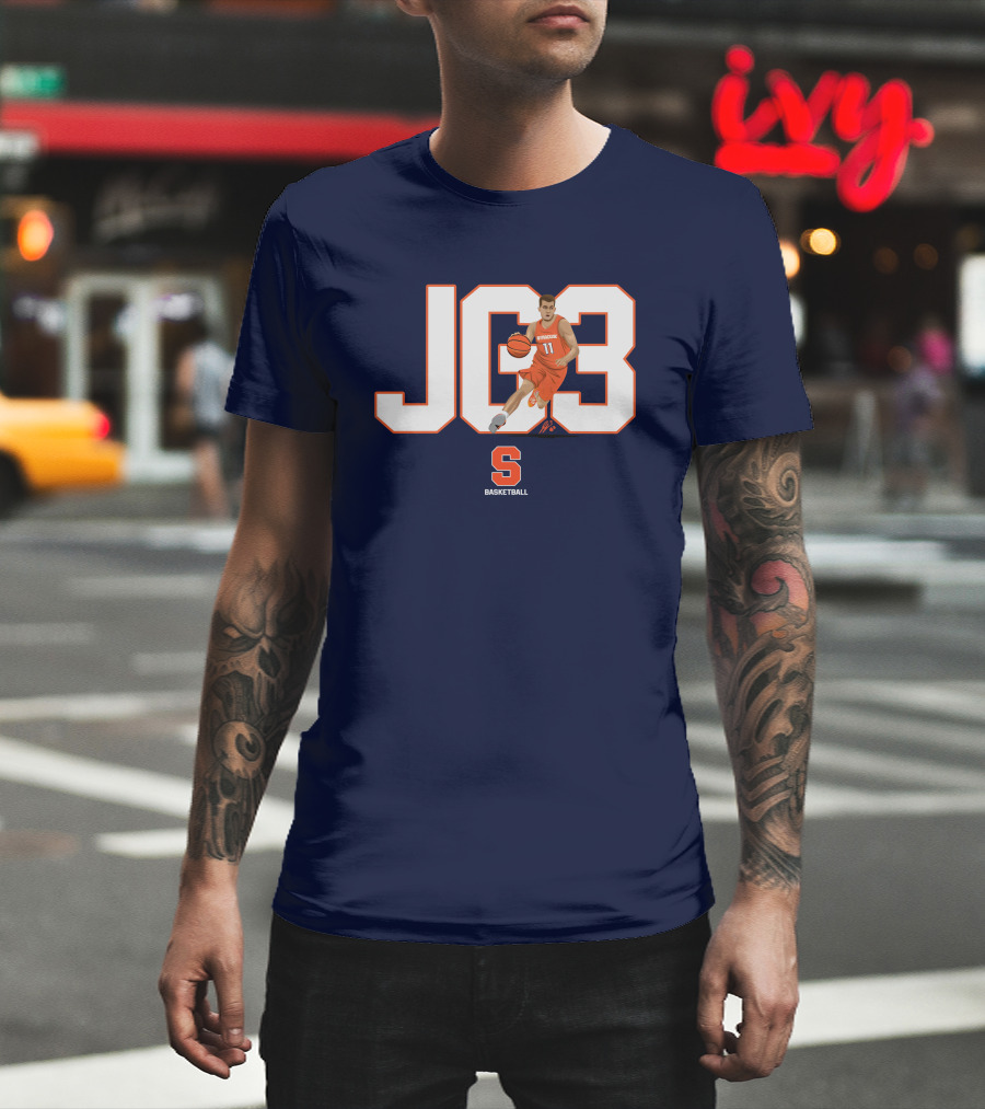 JG3 Joe Girard Syracuse S Basketball The Players Trunk Collaboration T-Shirt