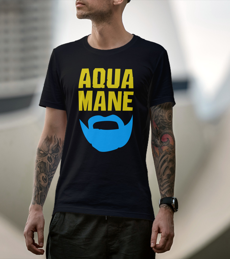 Memphis Grizzlies Aqua Mane Beard T-Shirt