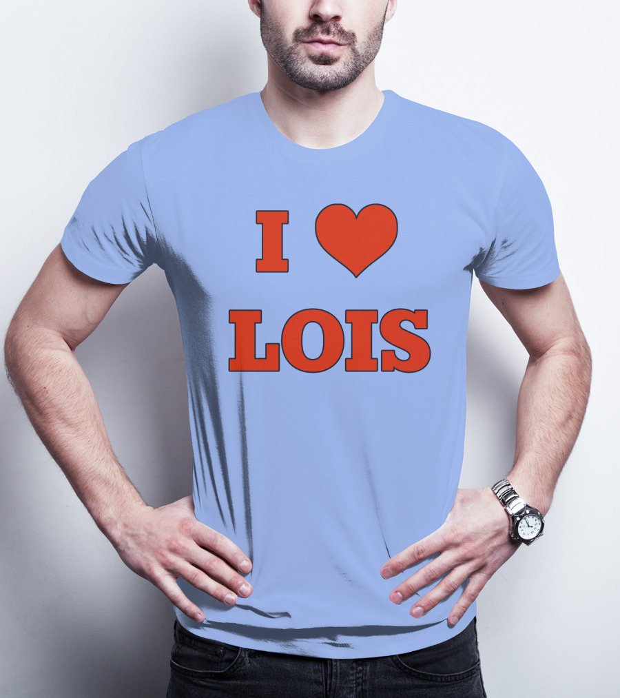 Peter Griffin I Love Lois Heart T-Shirt
