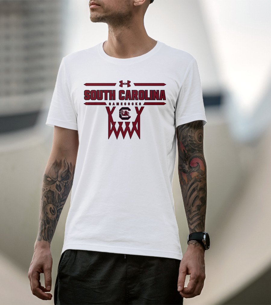 South Carolina Gamecocks Under Armour Basketball T-Shirt