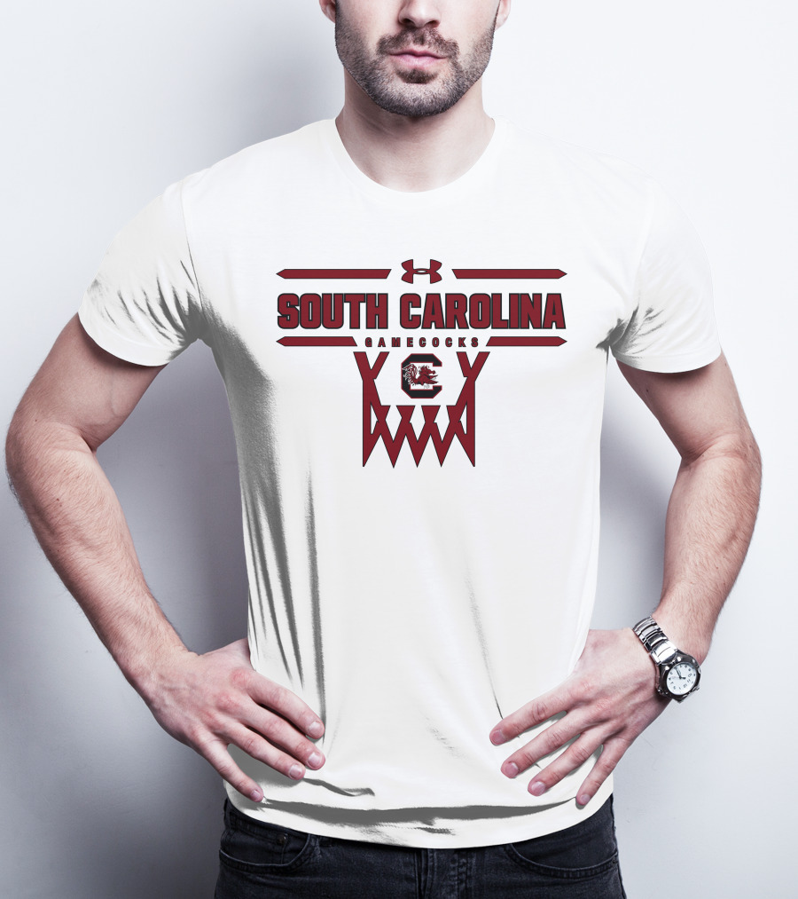 South Carolina Gamecocks Under Armour Basketball T-Shirt