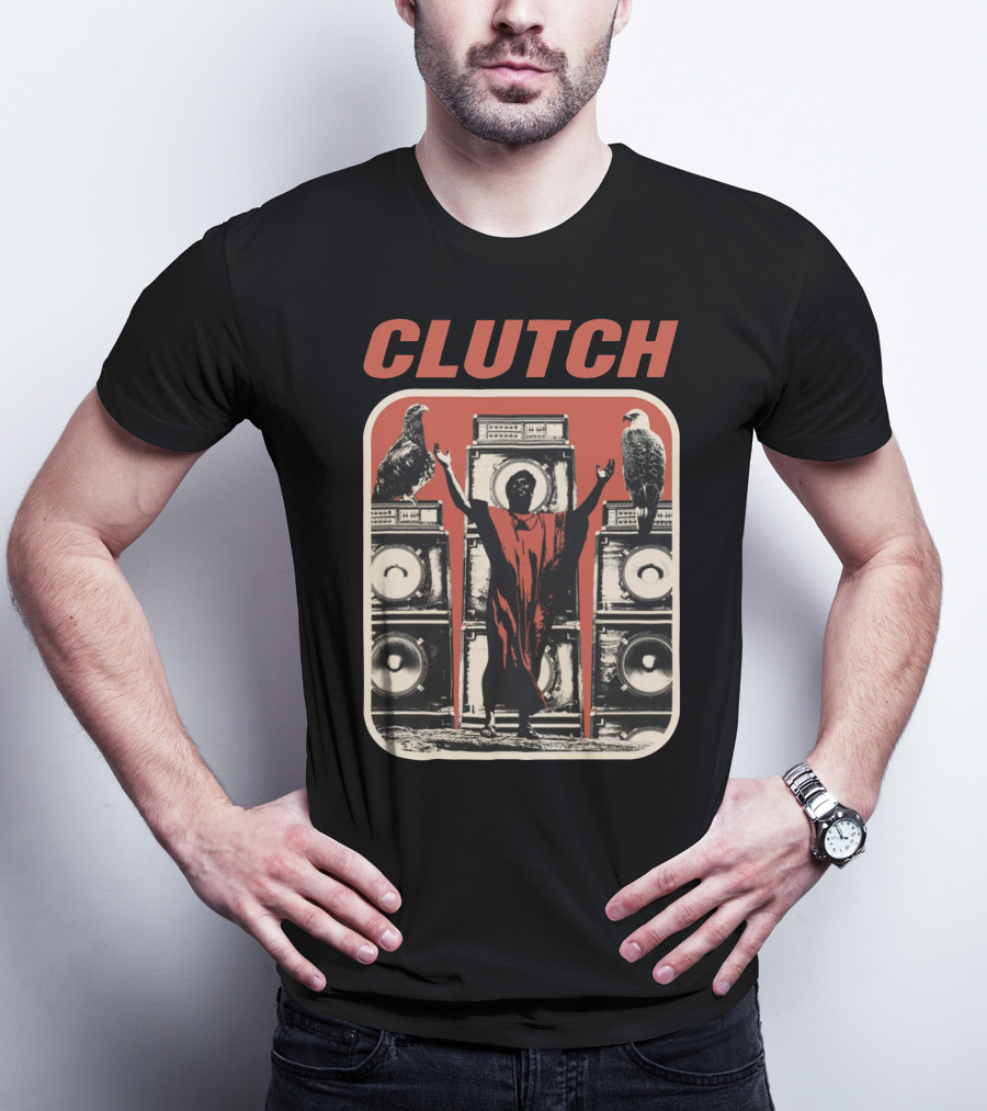CLUTCH Amplified Avian Icons Scene T-Shirt
