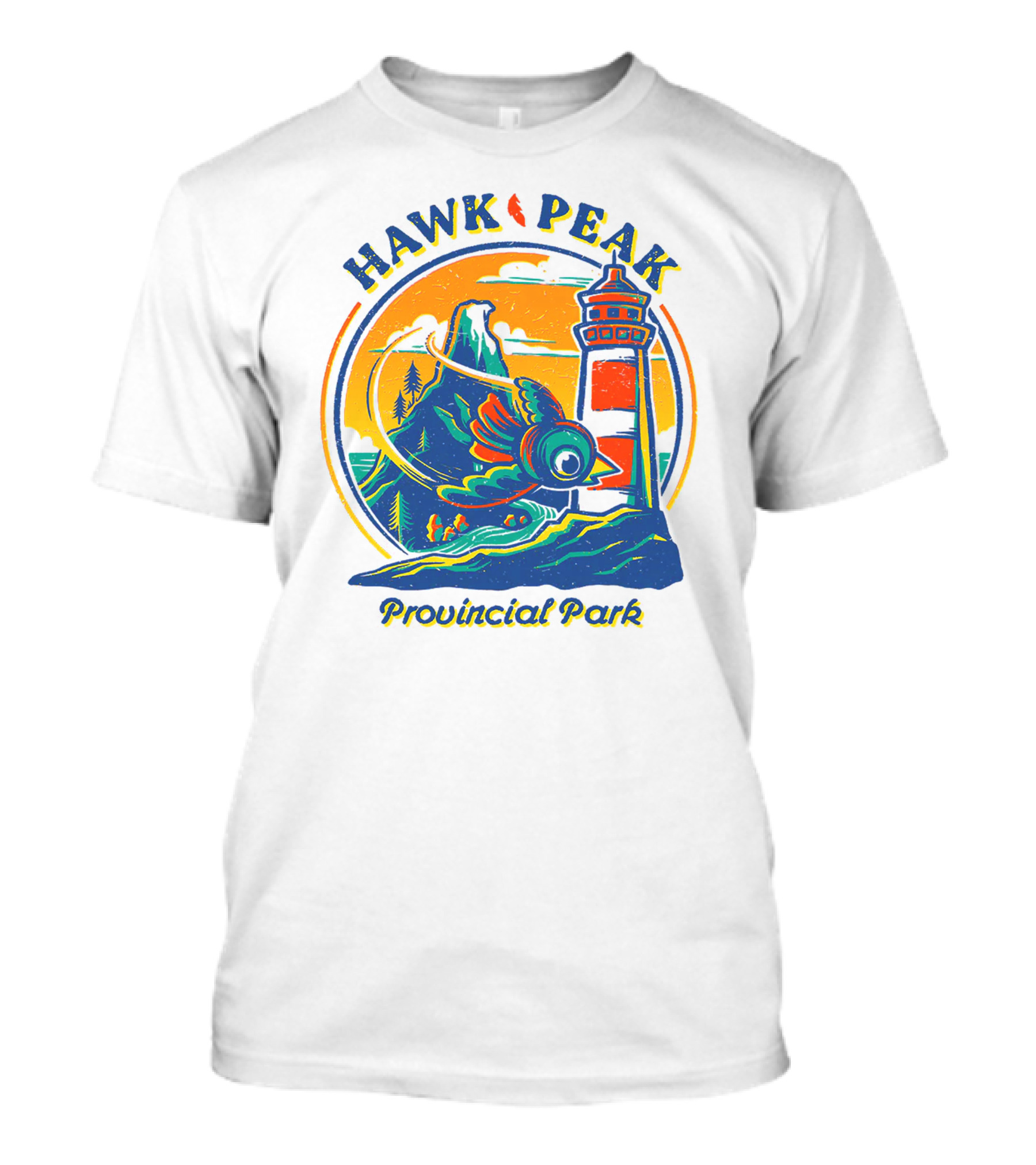 Hawk Peak Provincial Park Fangamer Merch T-Shirt