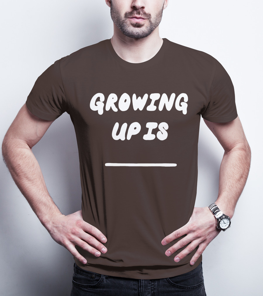 GROWING UP IS RUEL MERCH T-Shirt