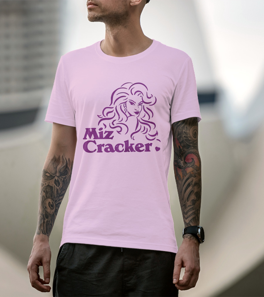 Miz Cracker Drag Queen Graphic Typography T-Shirt