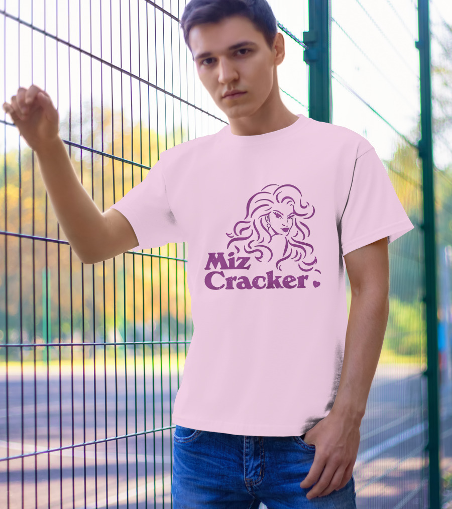 Miz Cracker Drag Queen Graphic Typography T-Shirt