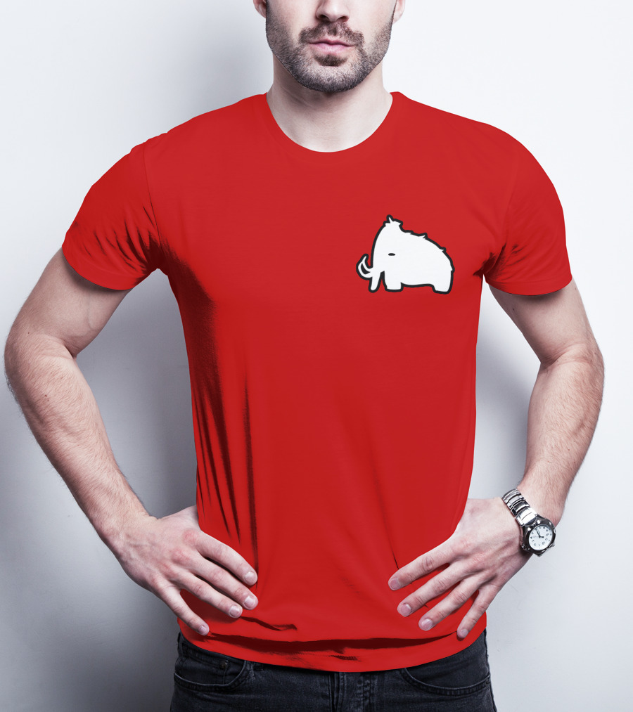 Wooli Official Merch Woolly Mammoth Silhouette T-Shirt