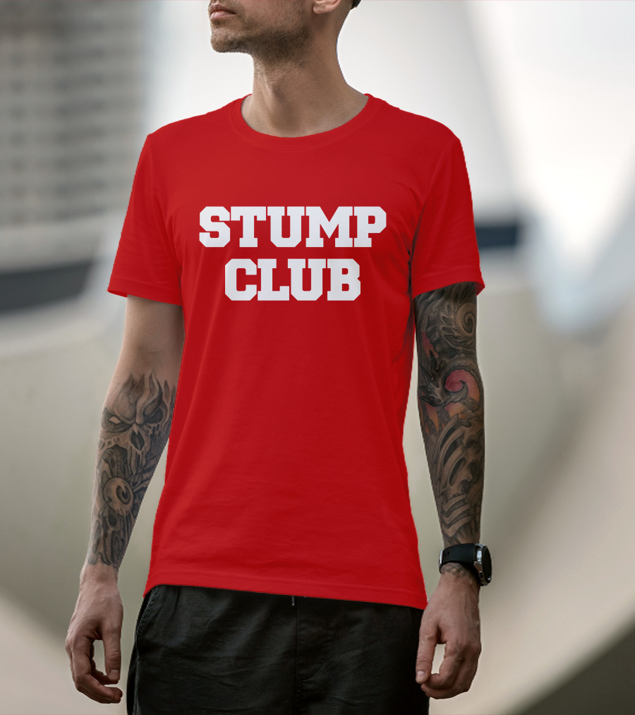 STUMP CLUB Red T-Shirt