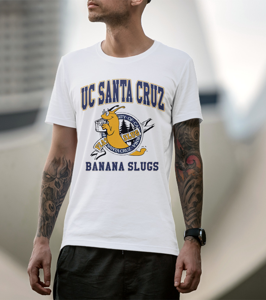 UC Santa Cruz Banana Slugs Fiat Slug University Of California Santa Cruz T-Shirt