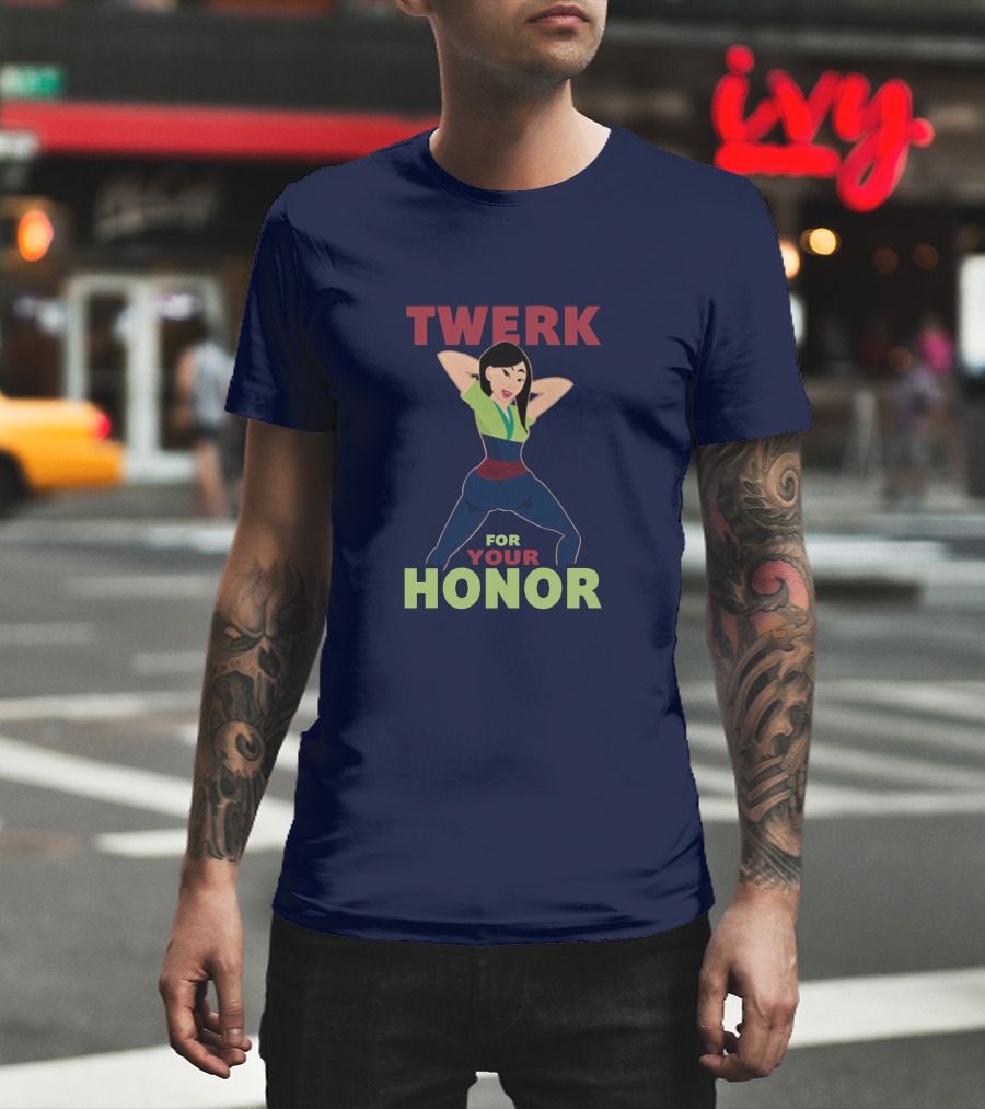 Libs Of Tik Tok Twerk For Your Honor Mia McKitterick Cartoon Character T-Shirt