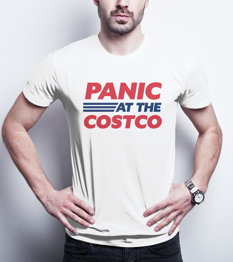 Panic At The Costco Trendy USA Playful Shopping T-Shirt