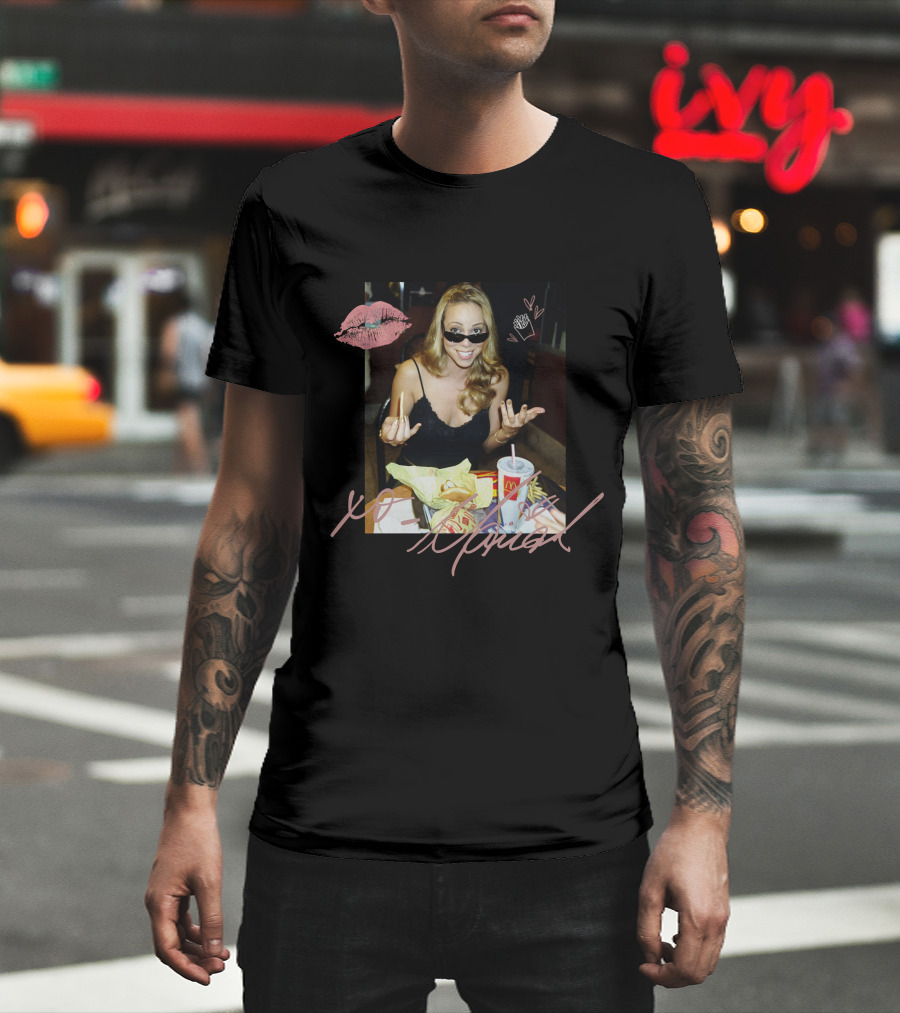 Alαɴα Mariah Carey McDonald's XO Mariah Emmasfrqst T-Shirt