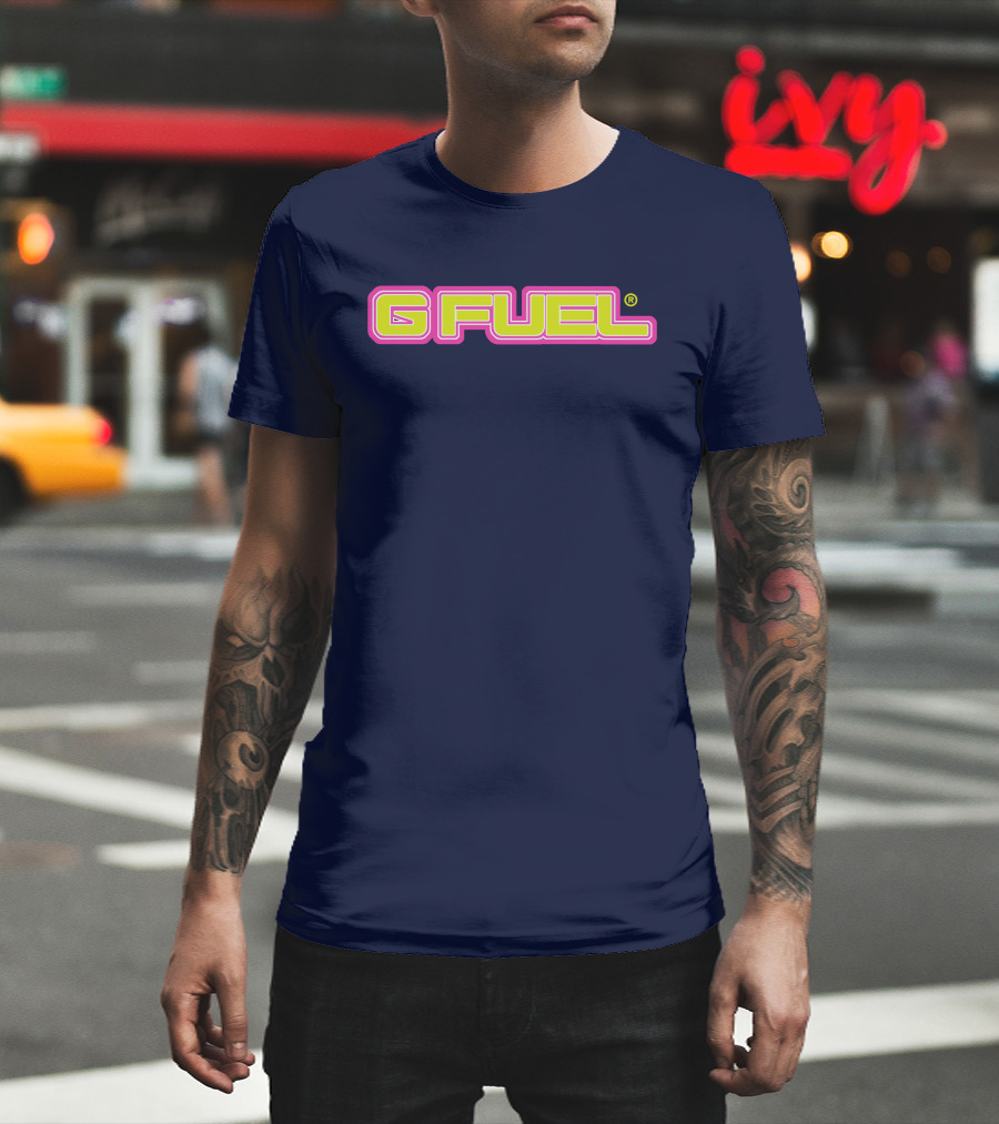 G Fuel Neon Logo Energy Formula T-Shirt