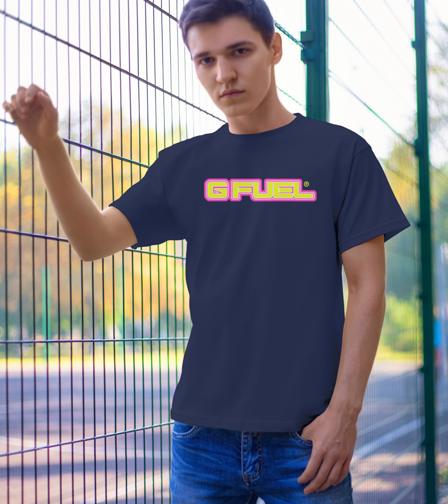 G Fuel Neon Logo Energy Formula T-Shirt
