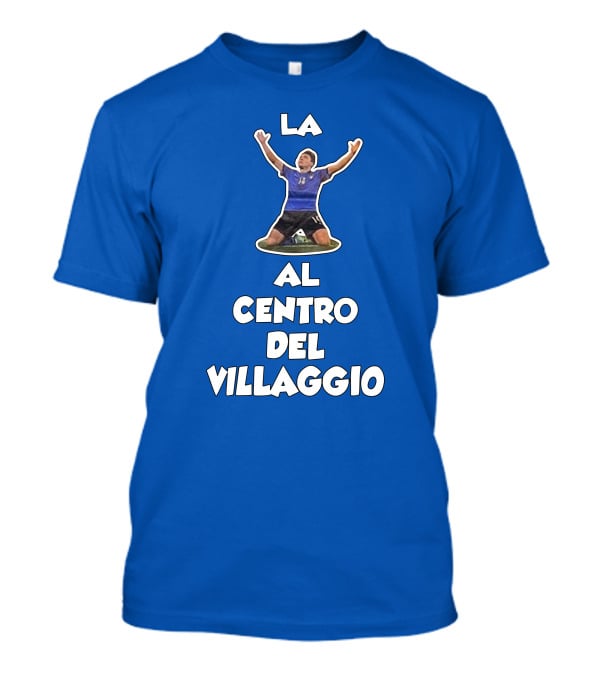 La Al Centro Del Villaggio Skysport Iconic Soccer T-Shirt