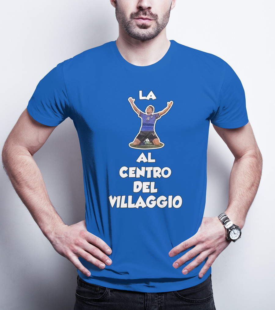 La Al Centro Del Villaggio Skysport Iconic Soccer T-Shirt
