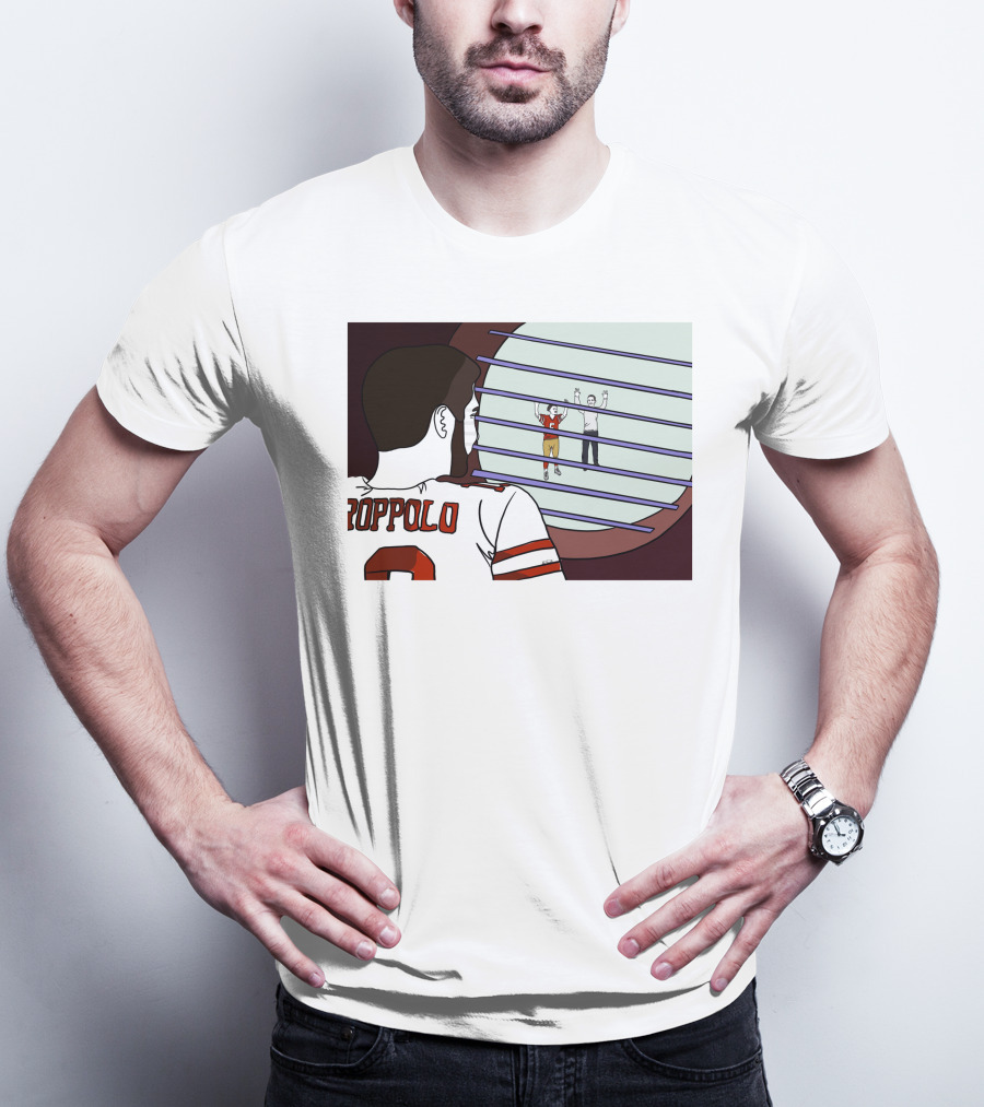 Jimmy Garoppolo Drawing Series Day 51 Every Day Until Traded T-Shirt