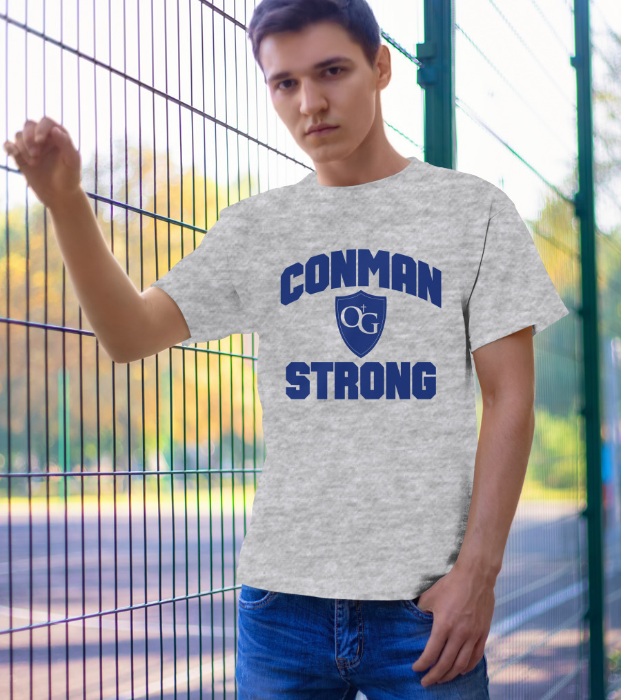 CONMAN OG STRONG Shield Emblem T-Shirt