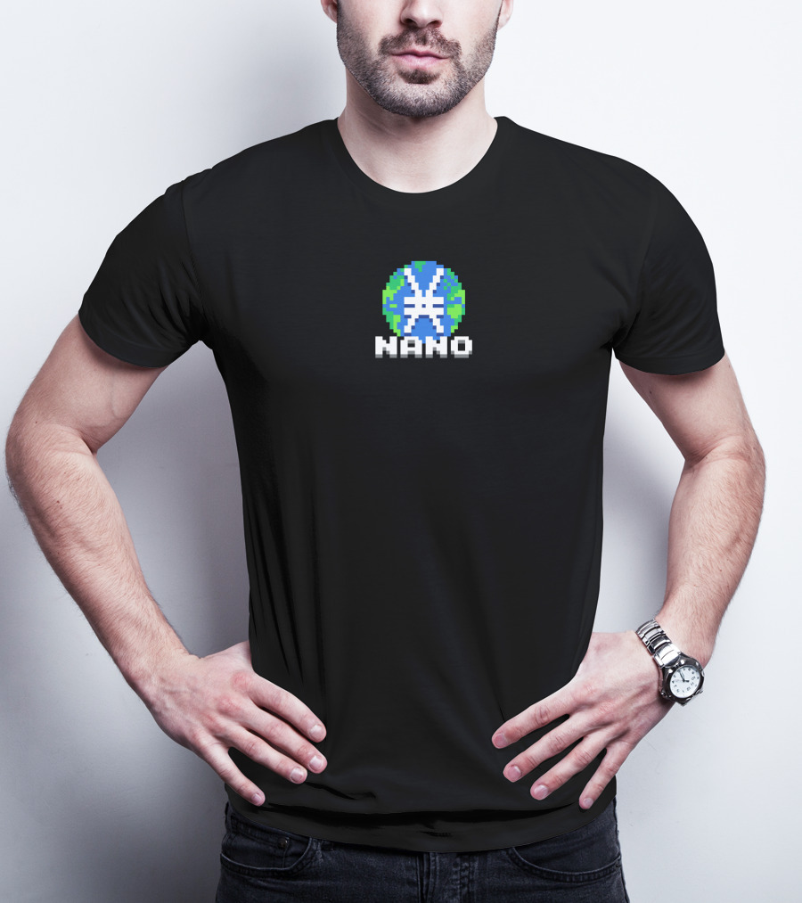 NANO Pixel Earth T-Shirt