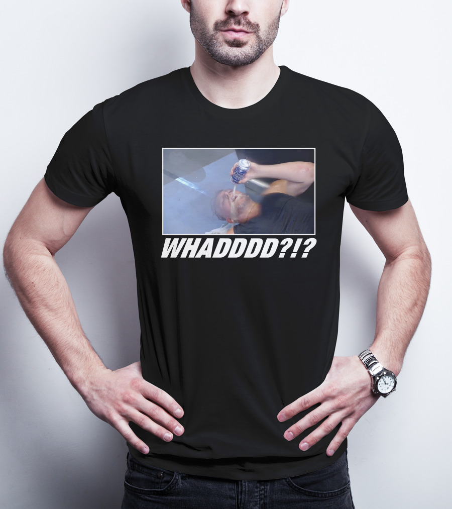 WHADDDD?? Cream Spray Moment T-Shirt