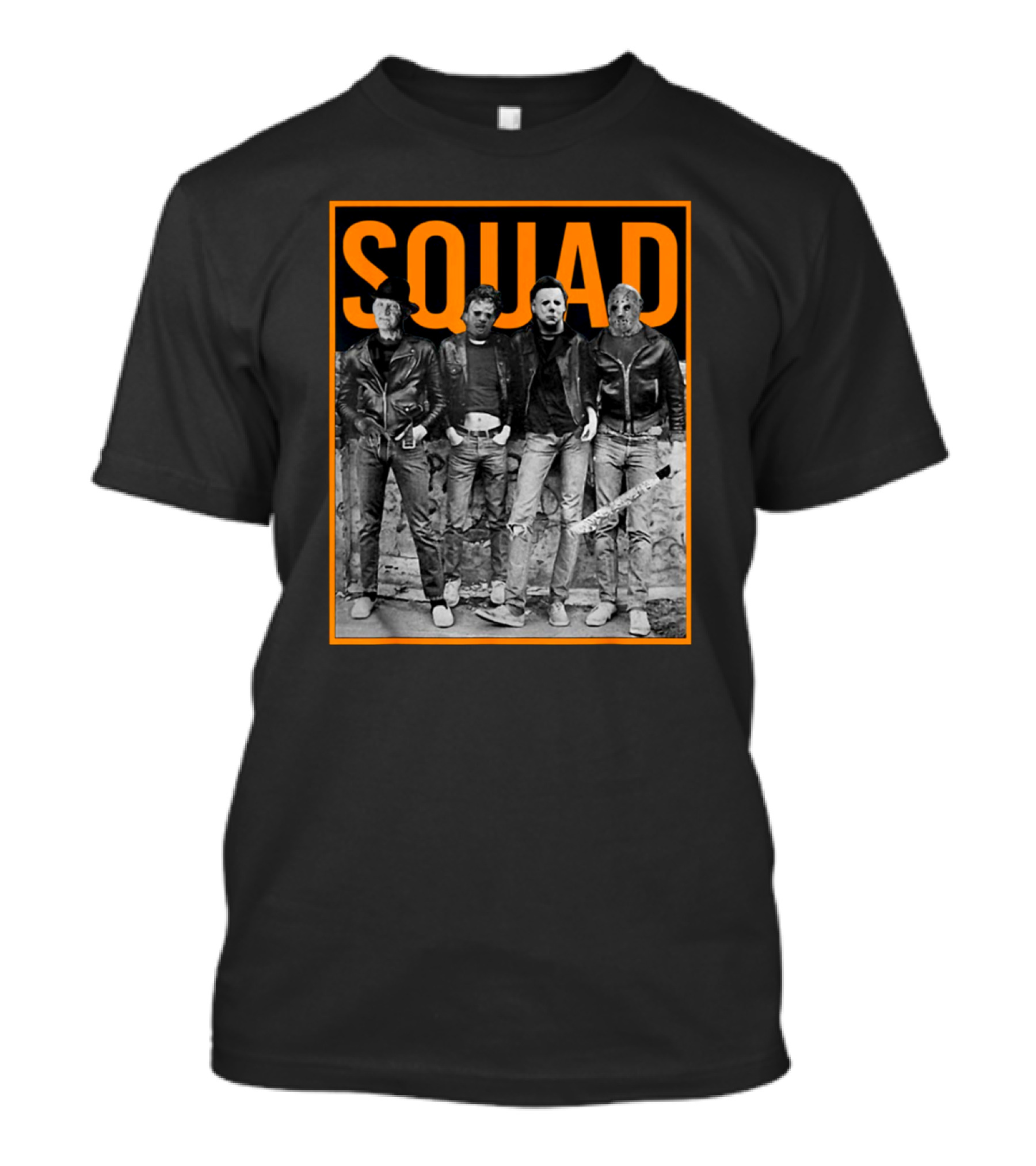 SQUAD Jason Halloween Horror Icons Group T-Shirt