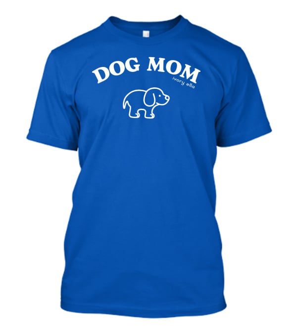 DOG MOM Ivory Ella T-Shirt