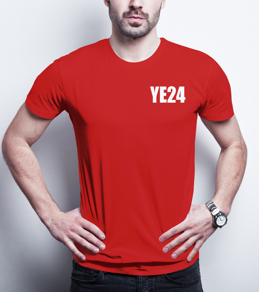 Ye24 Donda's Place Campaign Text White T-Shirt