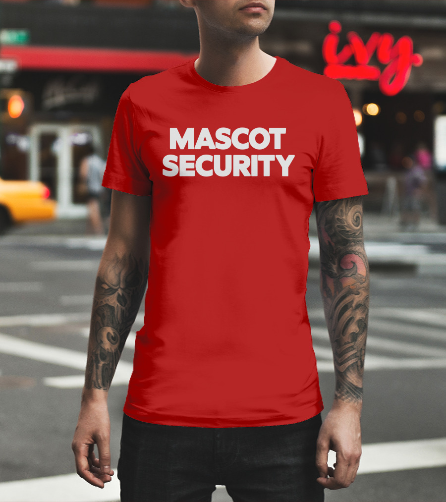 Mascot Security Team Uniform T-Shirt